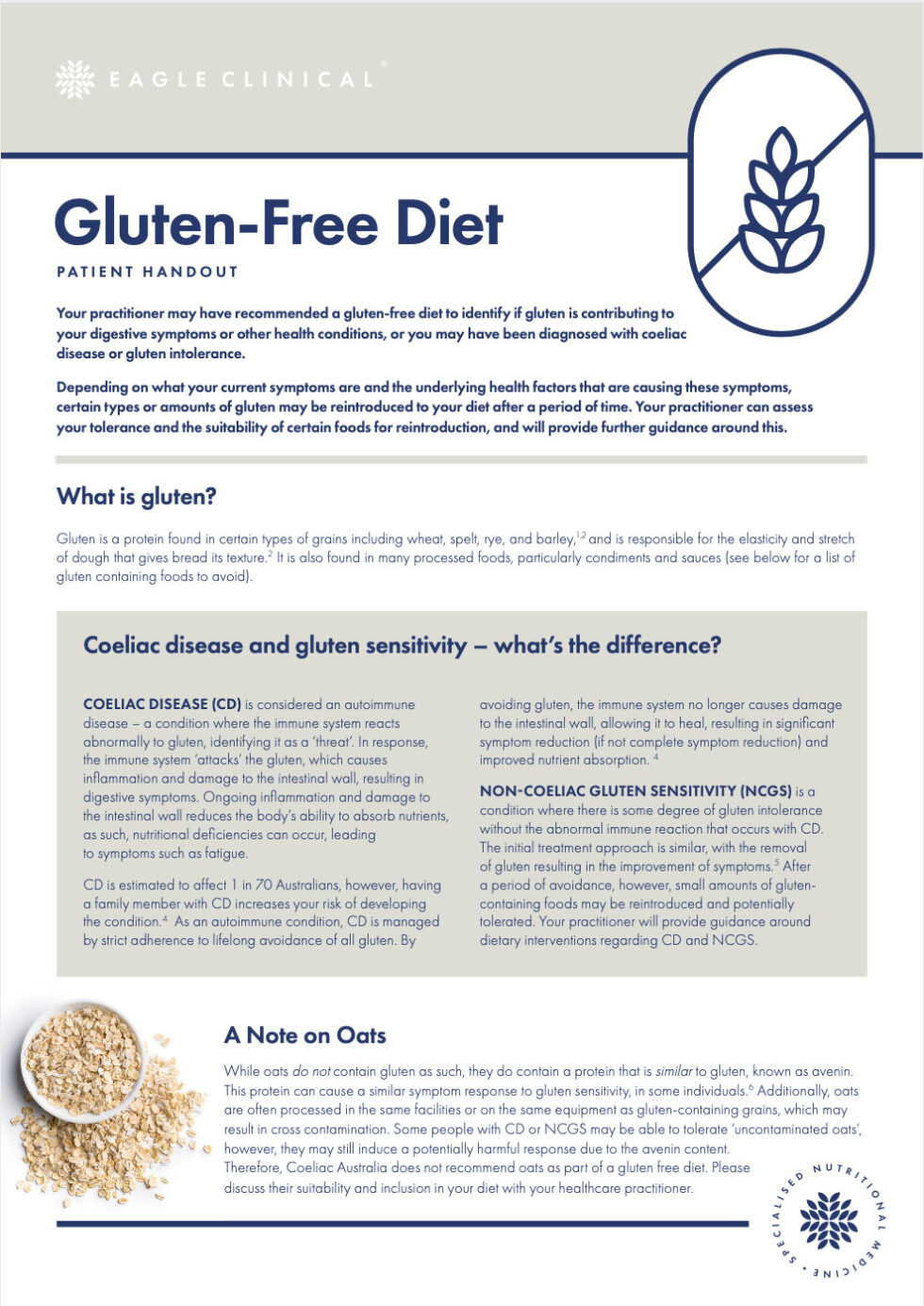 Gluten-Free Diet Explained - Natural Health Medicine